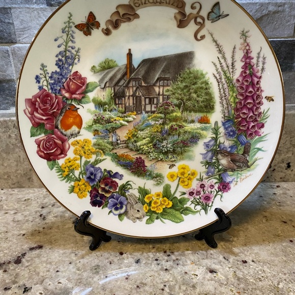 Accents | 1988 Reco Gardens Of Beauty Plate England English Country ...